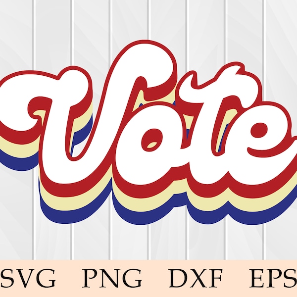 Vote Svg - Etsy