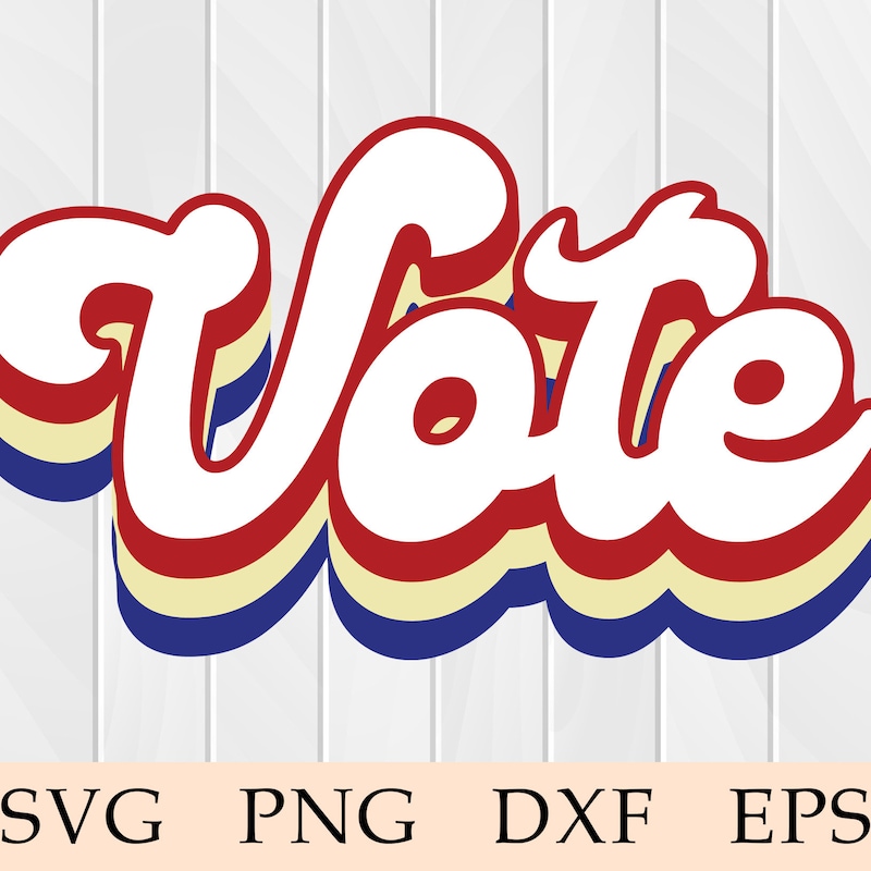 Vote Svg - Etsy
