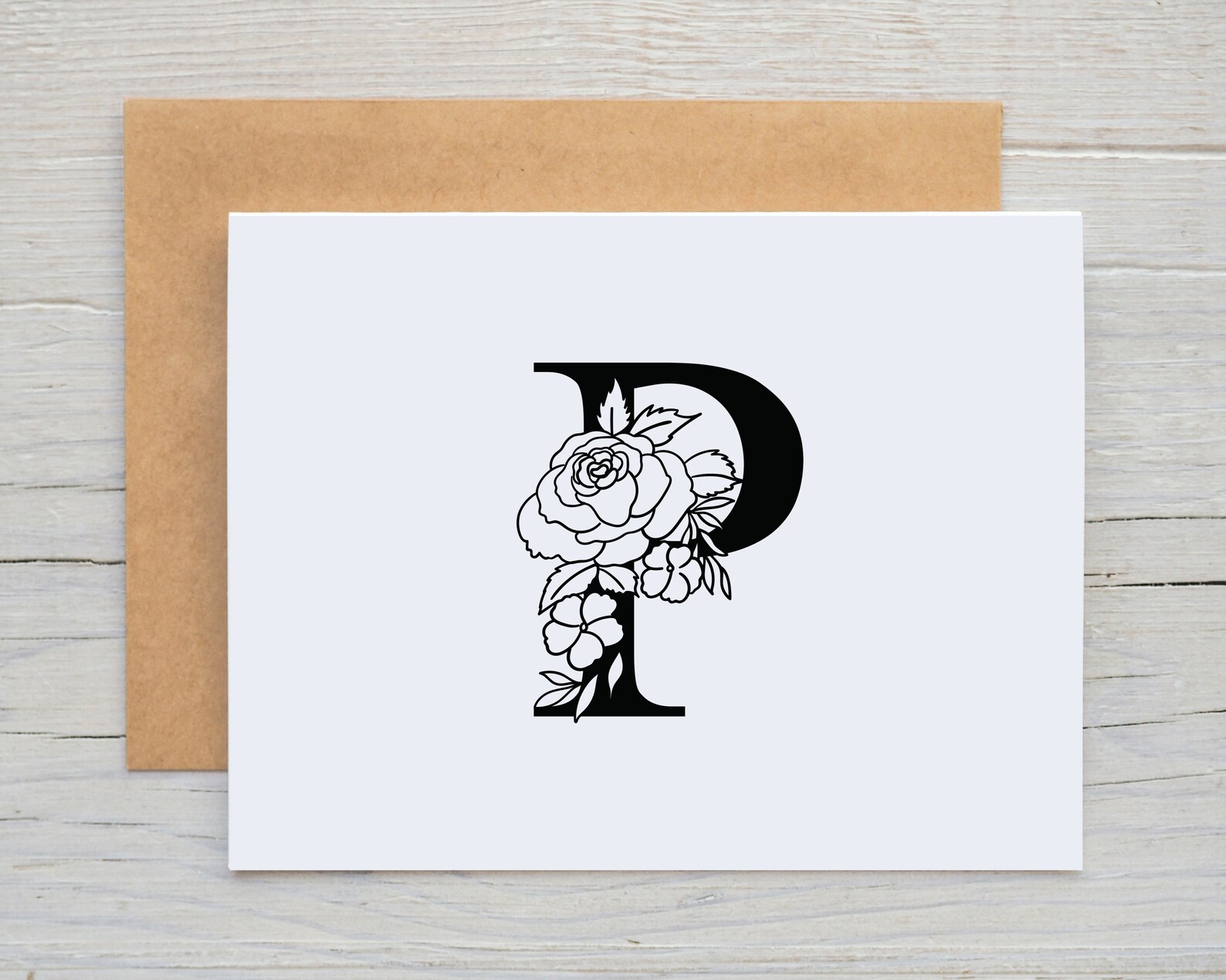 Botanical Font Svg Floral Letter P Svg Floral Alphabet P - Etsy Canada