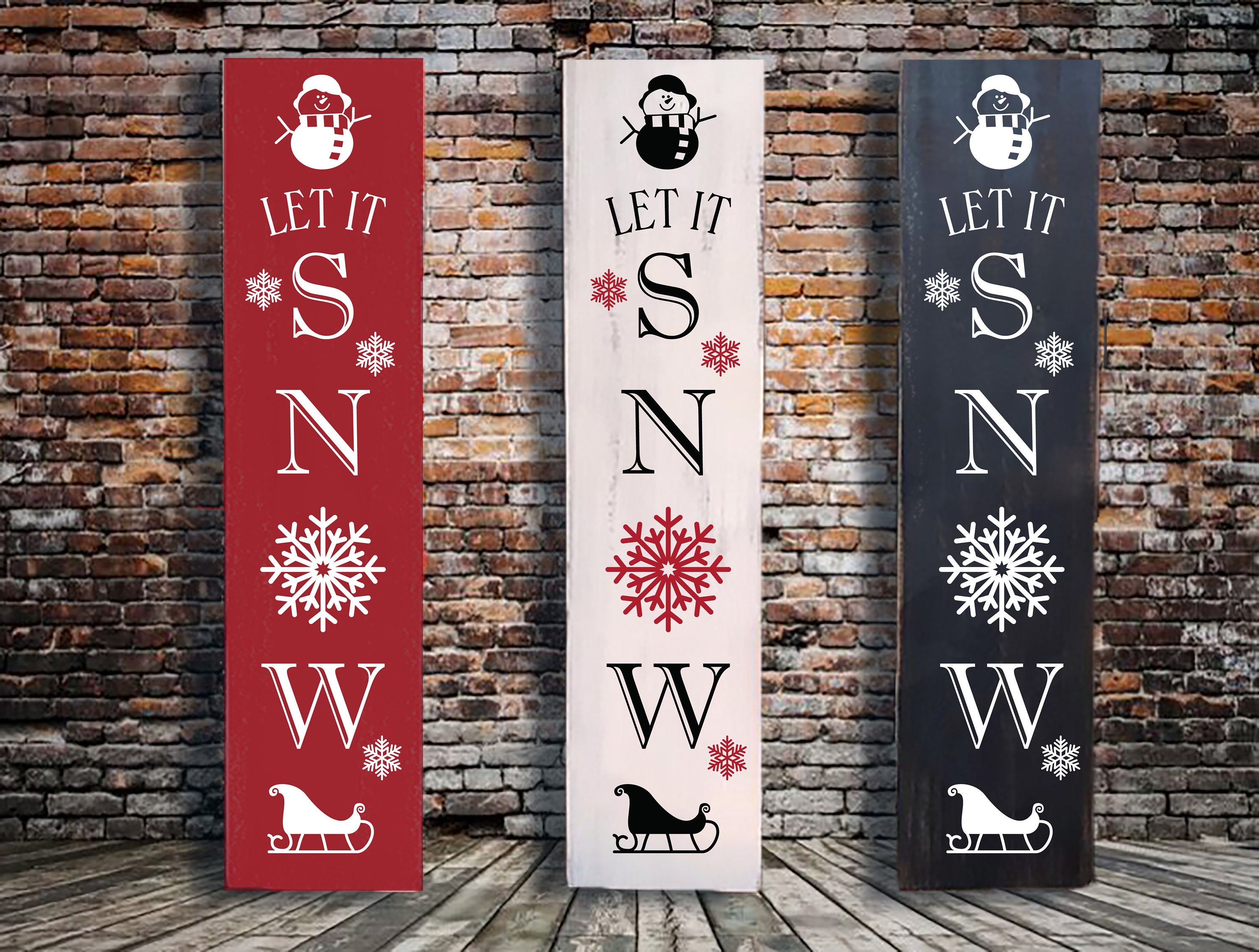 Christmas Porch Sign Bundle Svg, Christmas Porch Sign Svg, Xmas ...