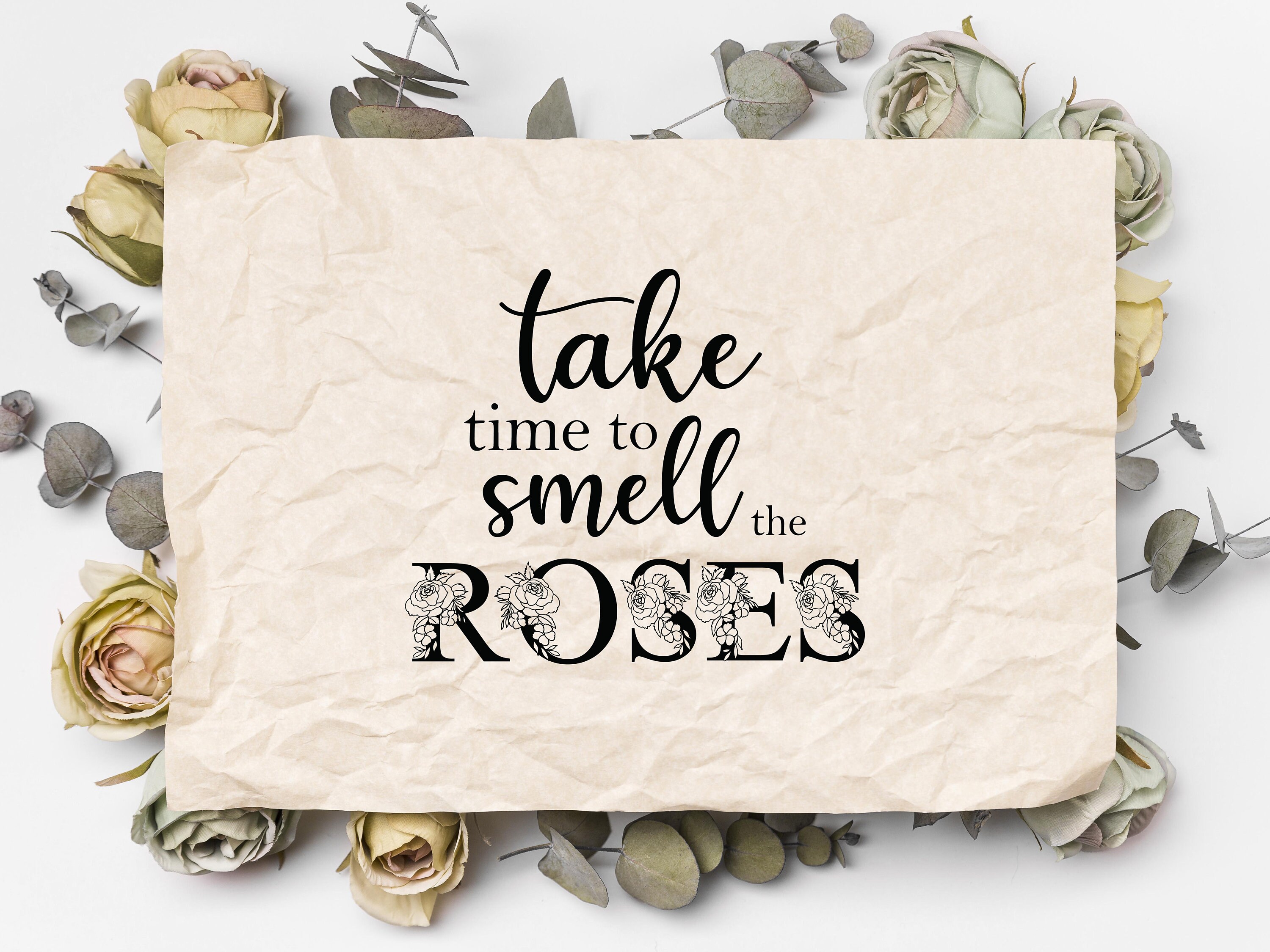 Smell the Flowers Svg, Take Time to Smell the Flowers Svg, Take Time to ...
