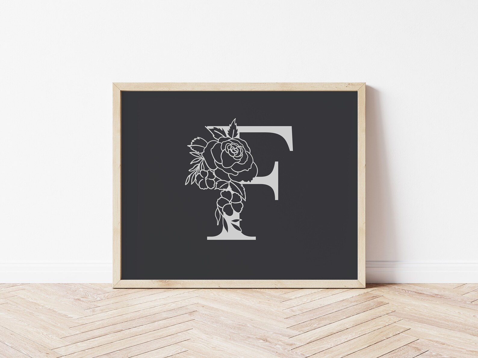 Floral Alphabet Svg Floral Letter F Svg Floral Alphabet F - Etsy