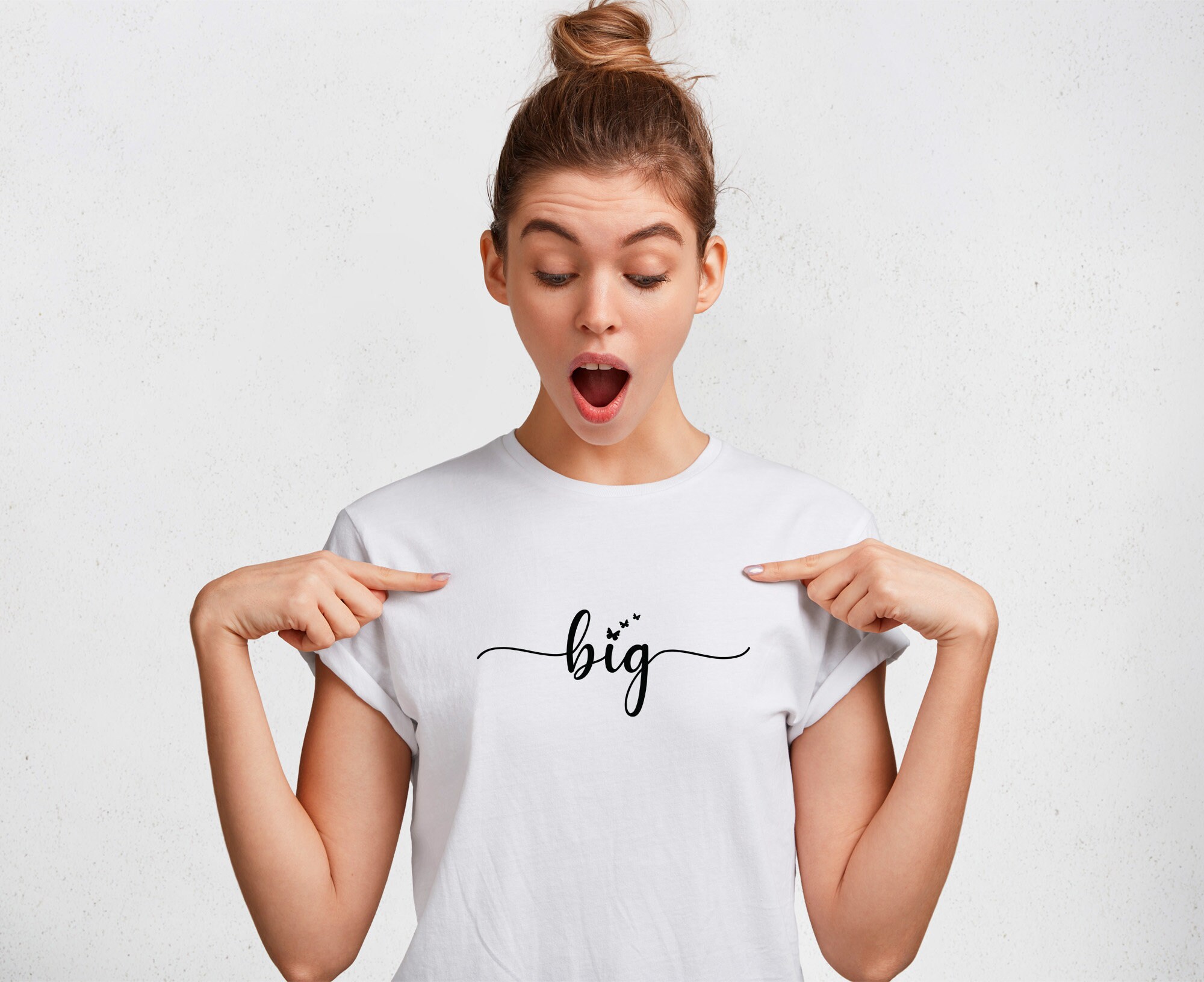 Big Little Svg Butterfly Gift Big Little Shirtssvg Big - Etsy