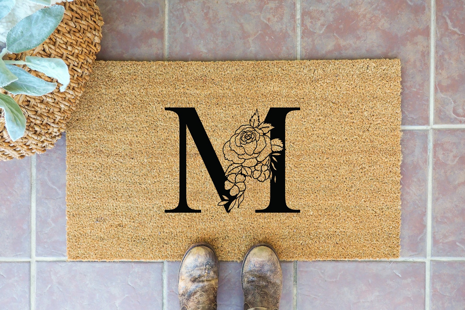 Floral Font Svg Floral Letter M Svg Floral Alphabet M Svg - Etsy Canada