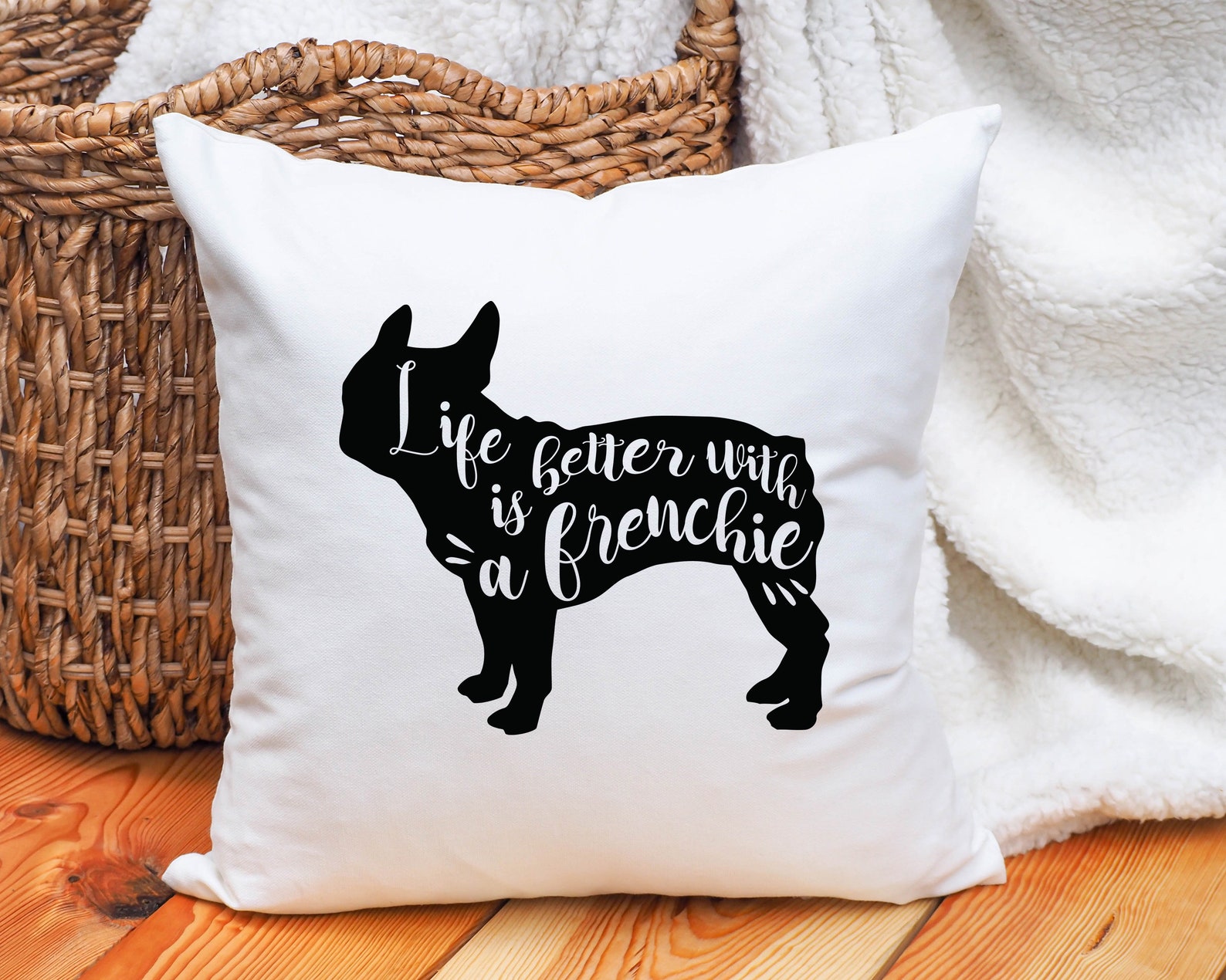 Cute Frenchie Svg, French Bulldog Svg, Silhouette Svg, Cricut File ...