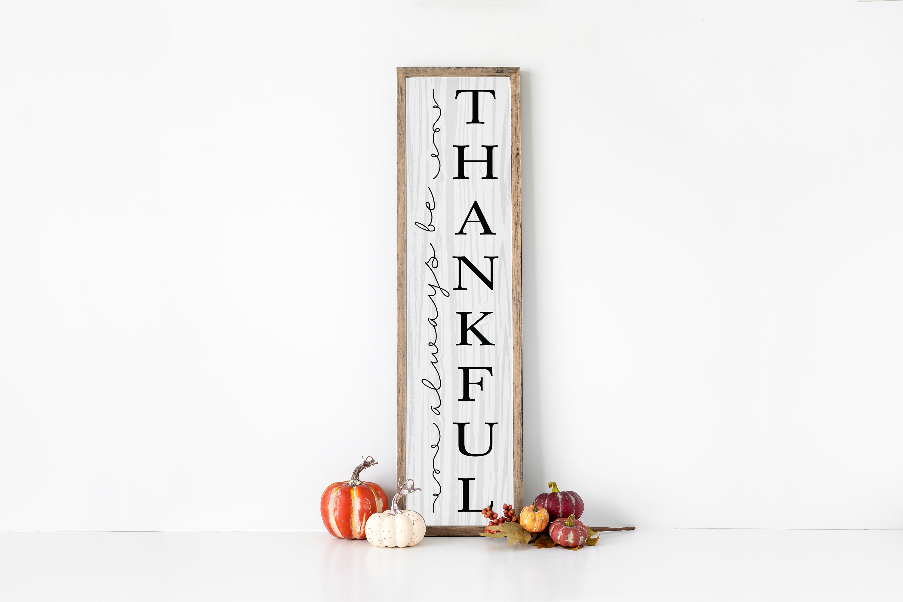Thanksgiving Porch Sign Bundle Thanksgiving Vertical Sign - Etsy