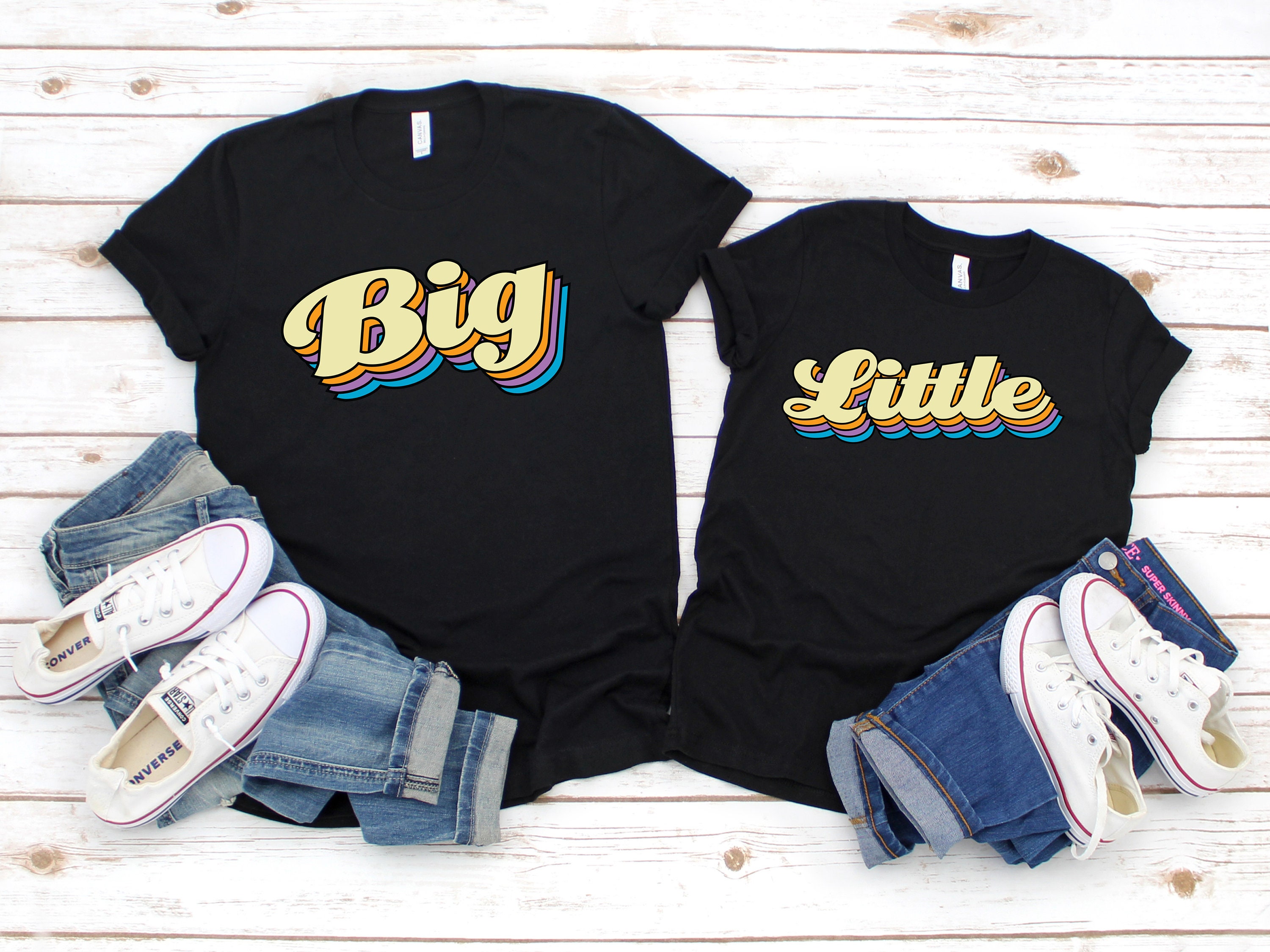 Retro Big Little Sorority svg Big Little GBig GGBig svg Big | Etsy