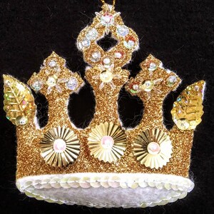 Made to Order Chrismon Christmas Ornaments Hand Made Set of White and ...