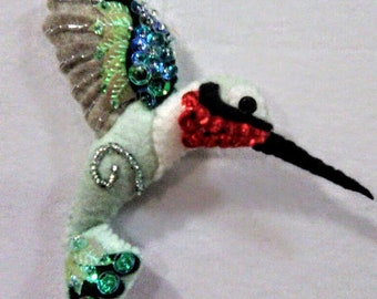Hummingbird Fan Pull - Etsy