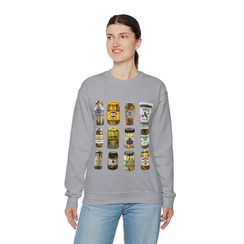 Viral Pickle Jar Sweatshirt From Tiktok - Etsy