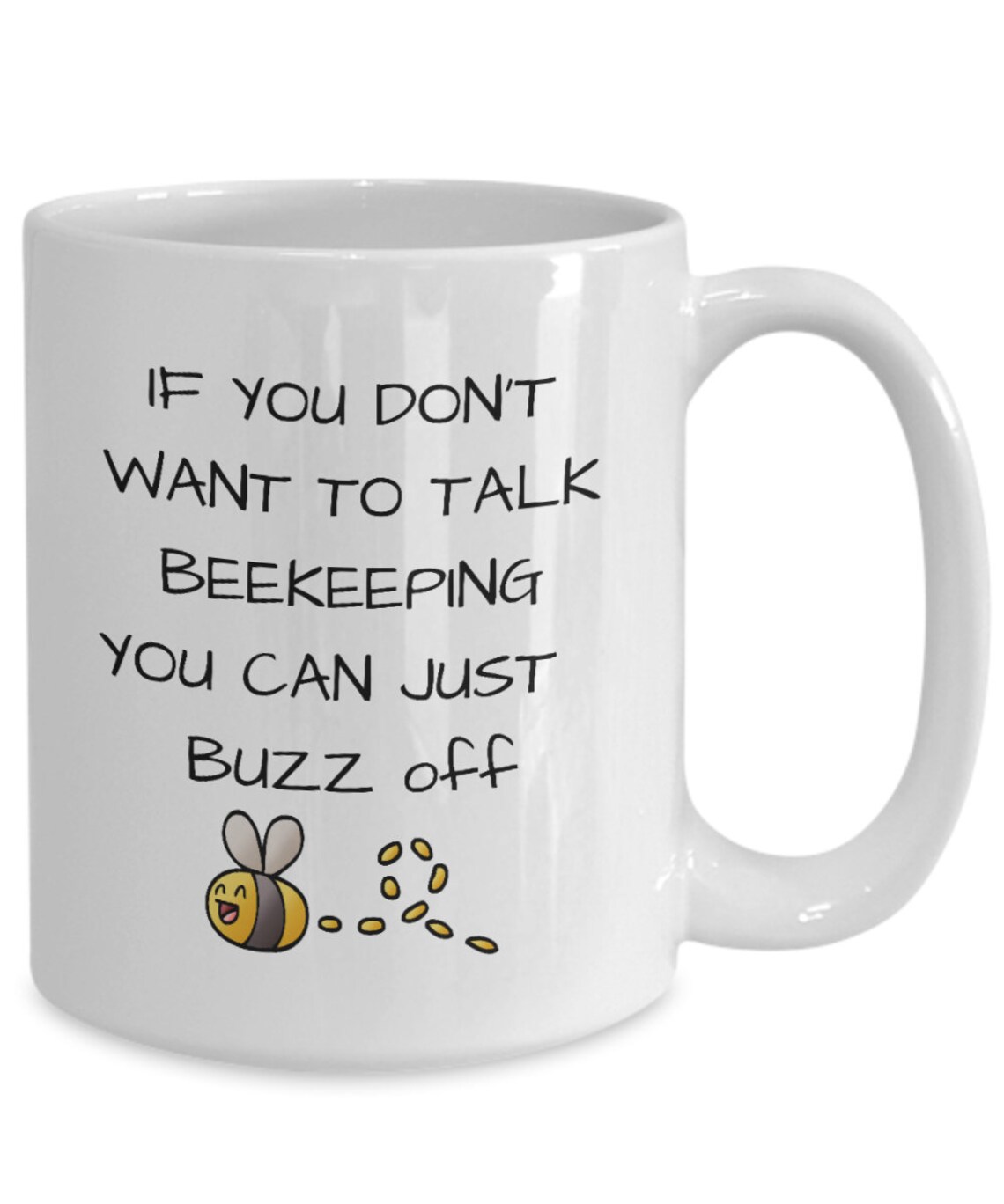 Beekeeper Gift Beekeeping 15oz White Ceramic Coffee Mug - Etsy