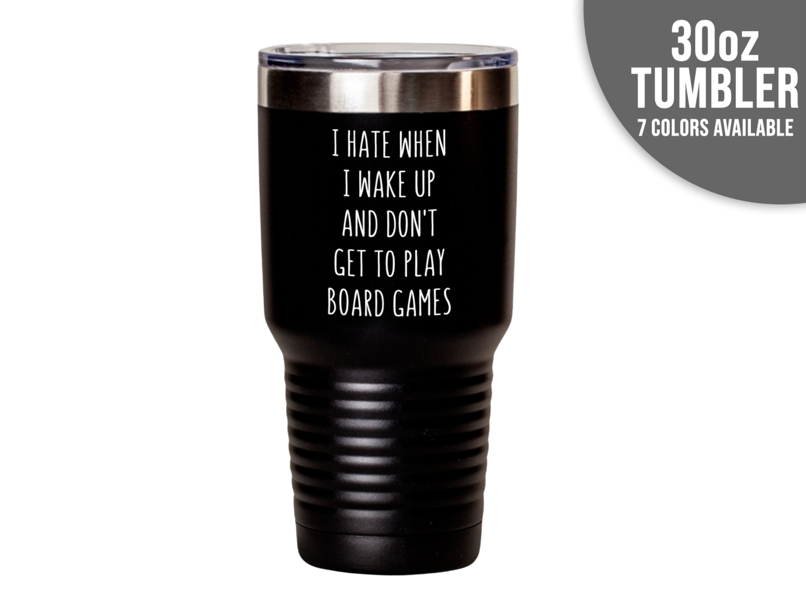 Board Game Board Game Tumbler Board Game Gifts I Hate - Etsy