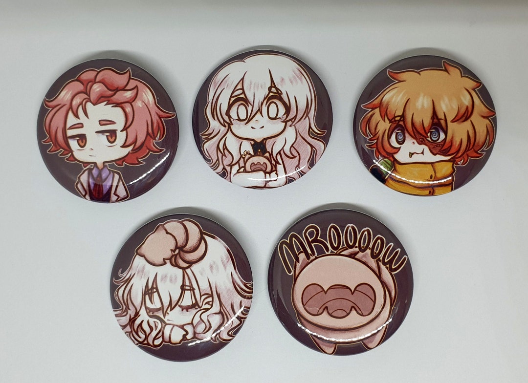 Hello Charlotte Buttons - Etsy