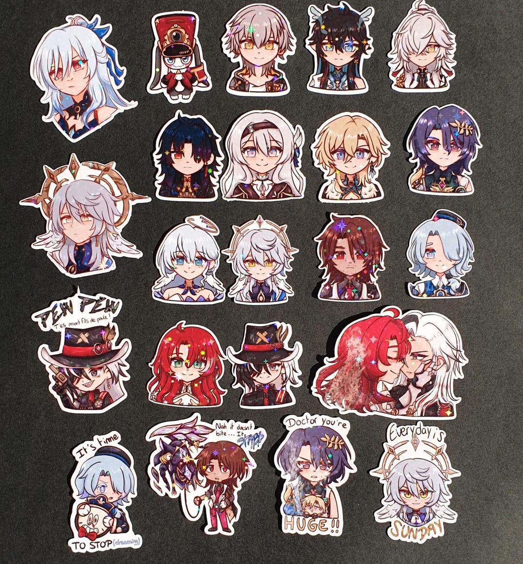 Honkai Star Rail Stickers - Etsy