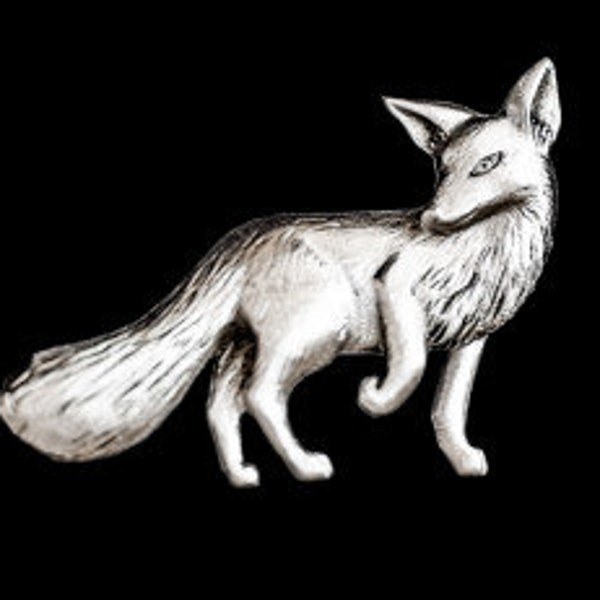 Fox Pin - Etsy