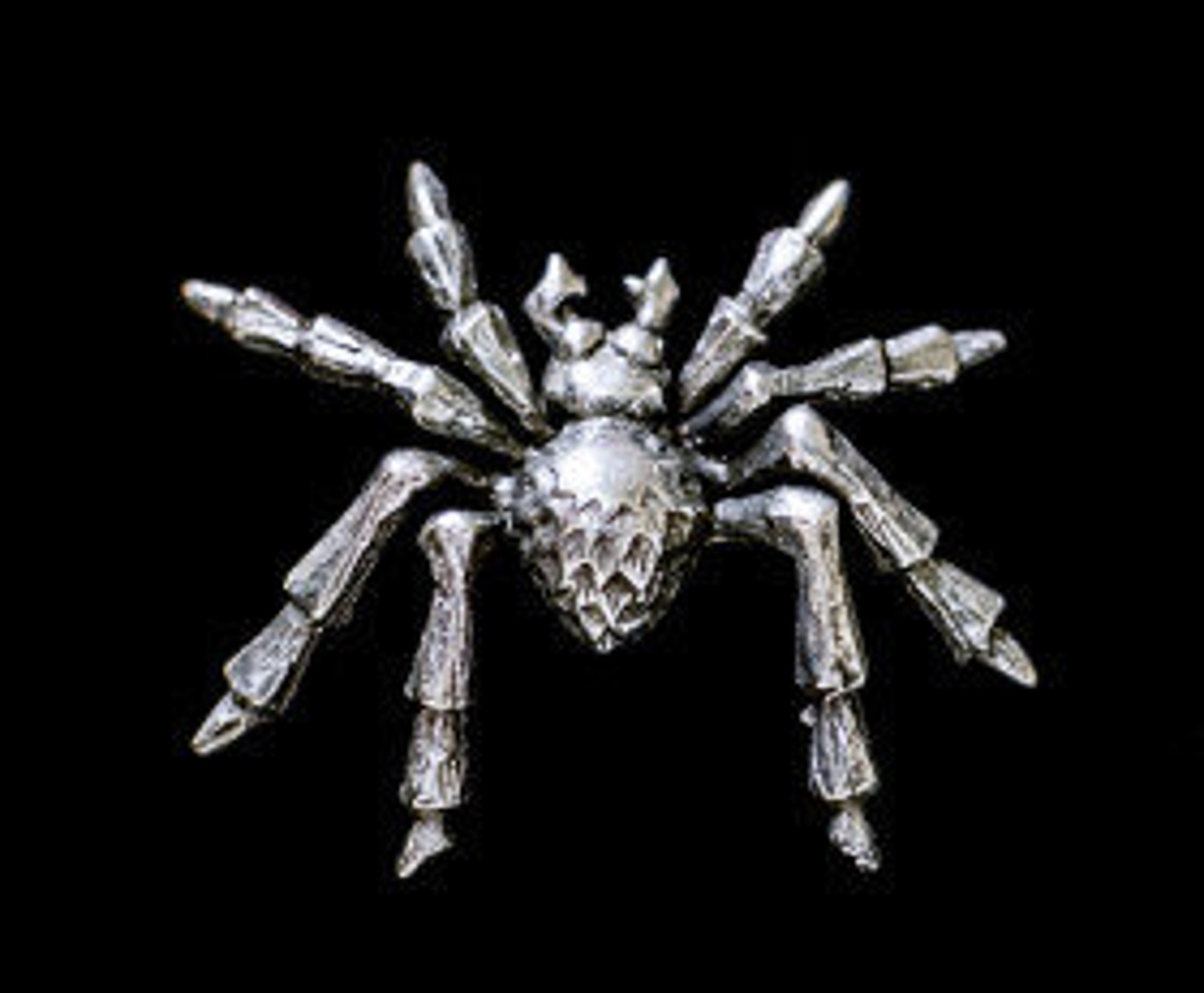 Pewter Spider Lapel Pin - Etsy