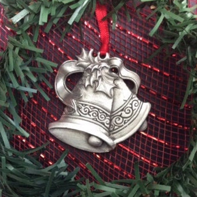 Pewter Bells - Etsy