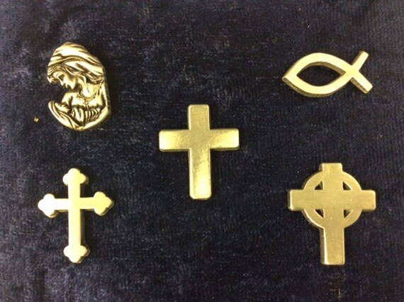 Religious Lapel Pins any 5 for 12 Dollars - Etsy