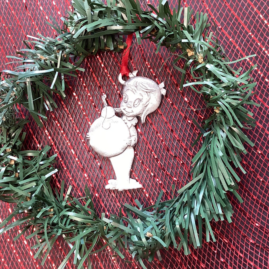 Cindy Lou Whoo - the Grinch Ornaments - Pewter Cindy Lou Whoo Ornament ...