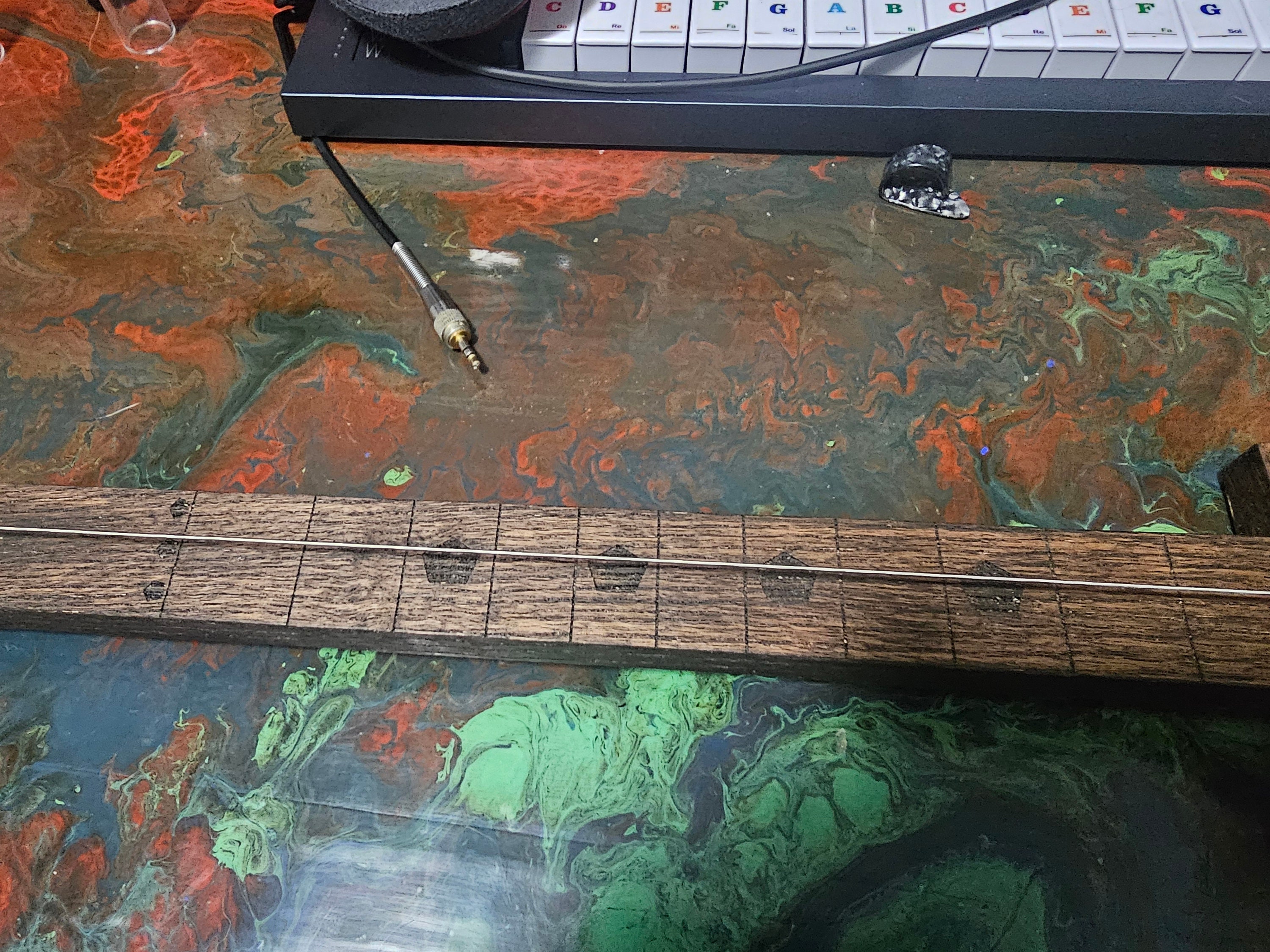 Djent Stick, Dual Scale, Lap Steel, One String Didley Bow Electric ...