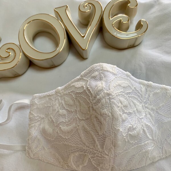 Lace Face Mask - Etsy