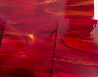 Stained Glass Red | Etsy