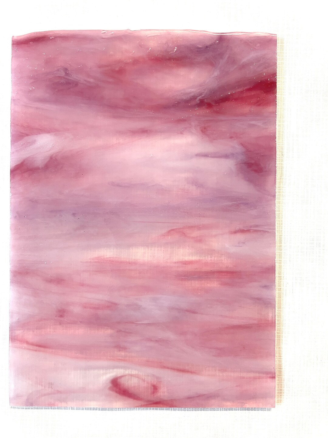 RASPBERRY & PURPLE PINK Ice Frosty Stipple Youghiogheny - Etsy