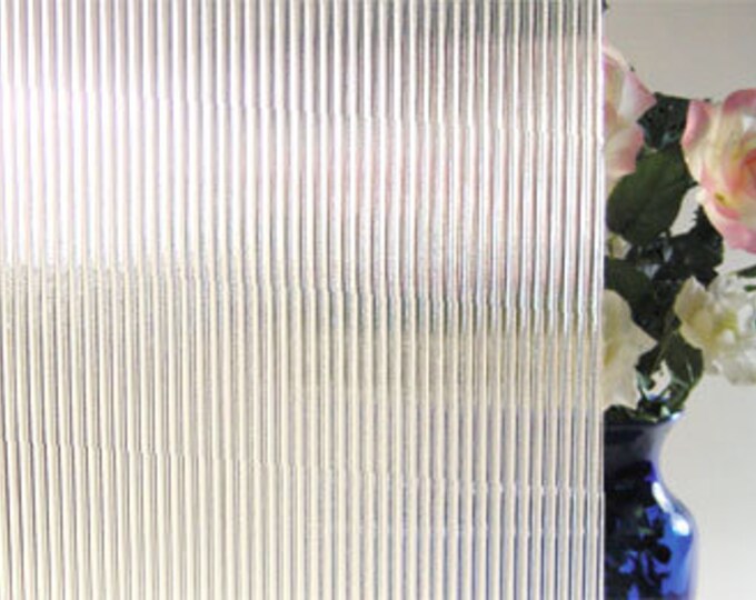 Reeded Design Clear 4mm (wide or Narrow Reed) Architectural Glass A18 ...