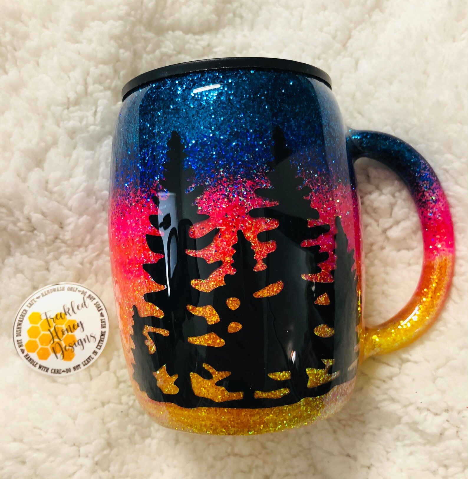 Travel Coffee Mug - Sunset Cup - Etsy