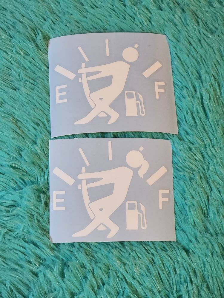 Gas Gauge Decal - Etsy