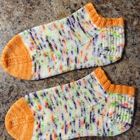 2 Needle Adult Socks Knitting Pattern - Worsted Wool- Aran 10 Ply ...