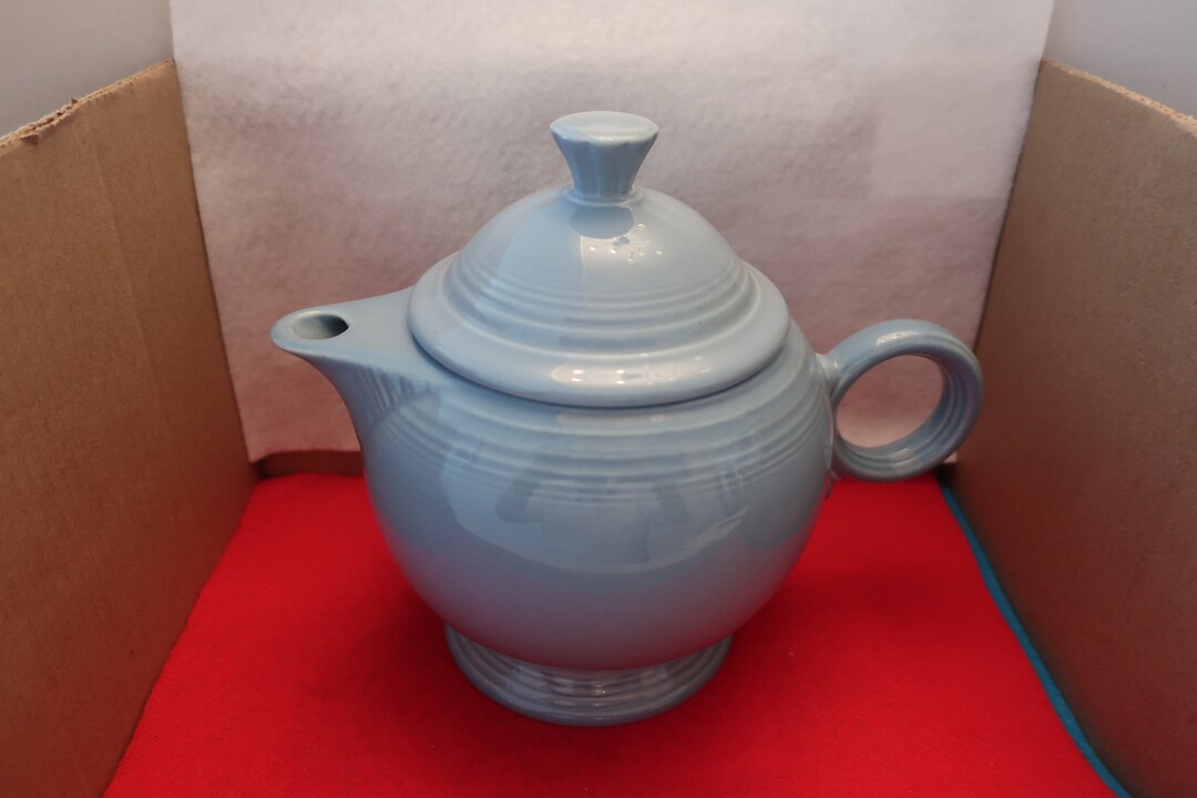 Fiestaware Teapot - Etsy