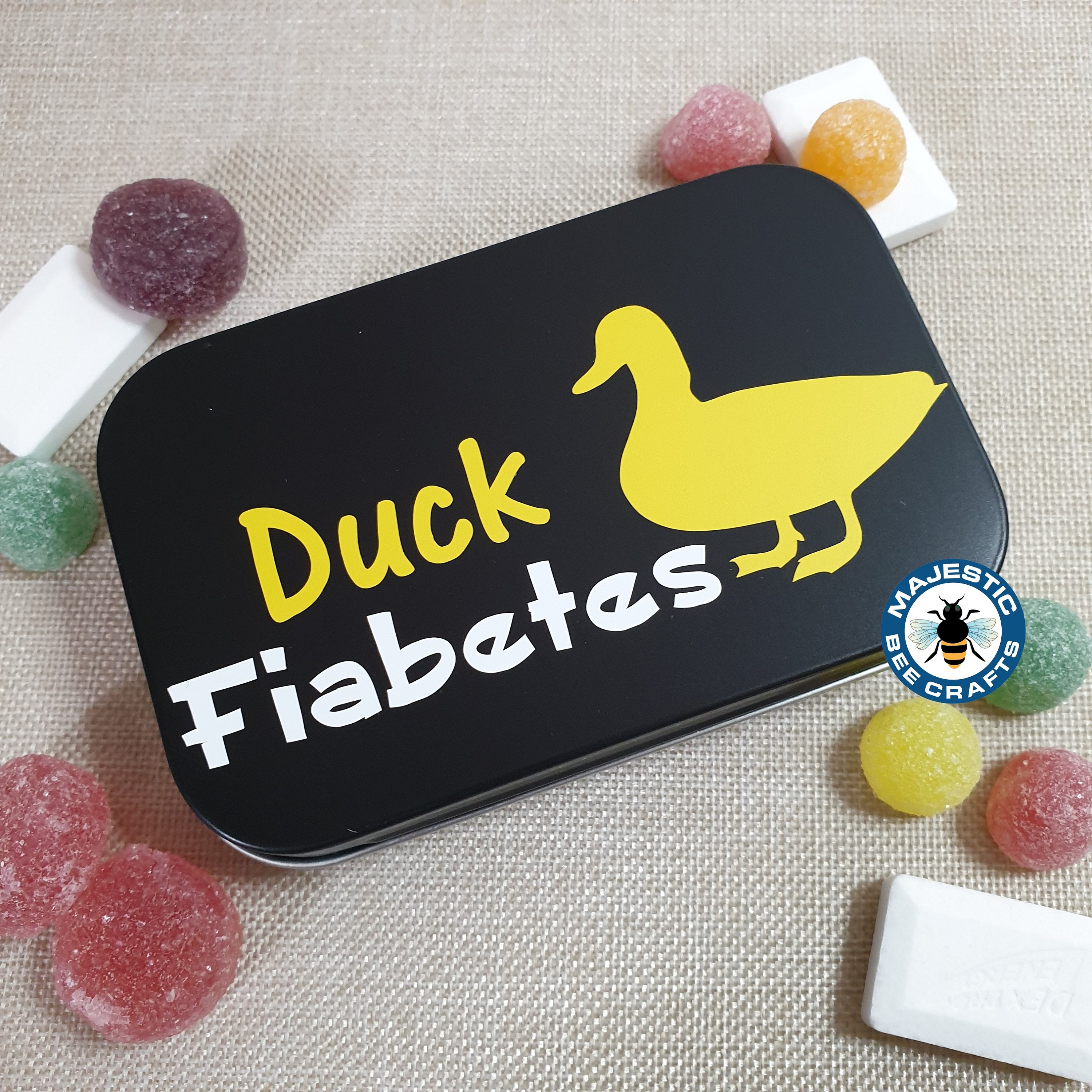 Diabetic Hypo Treats/sweets Portable Tin Container for Pocket - Etsy