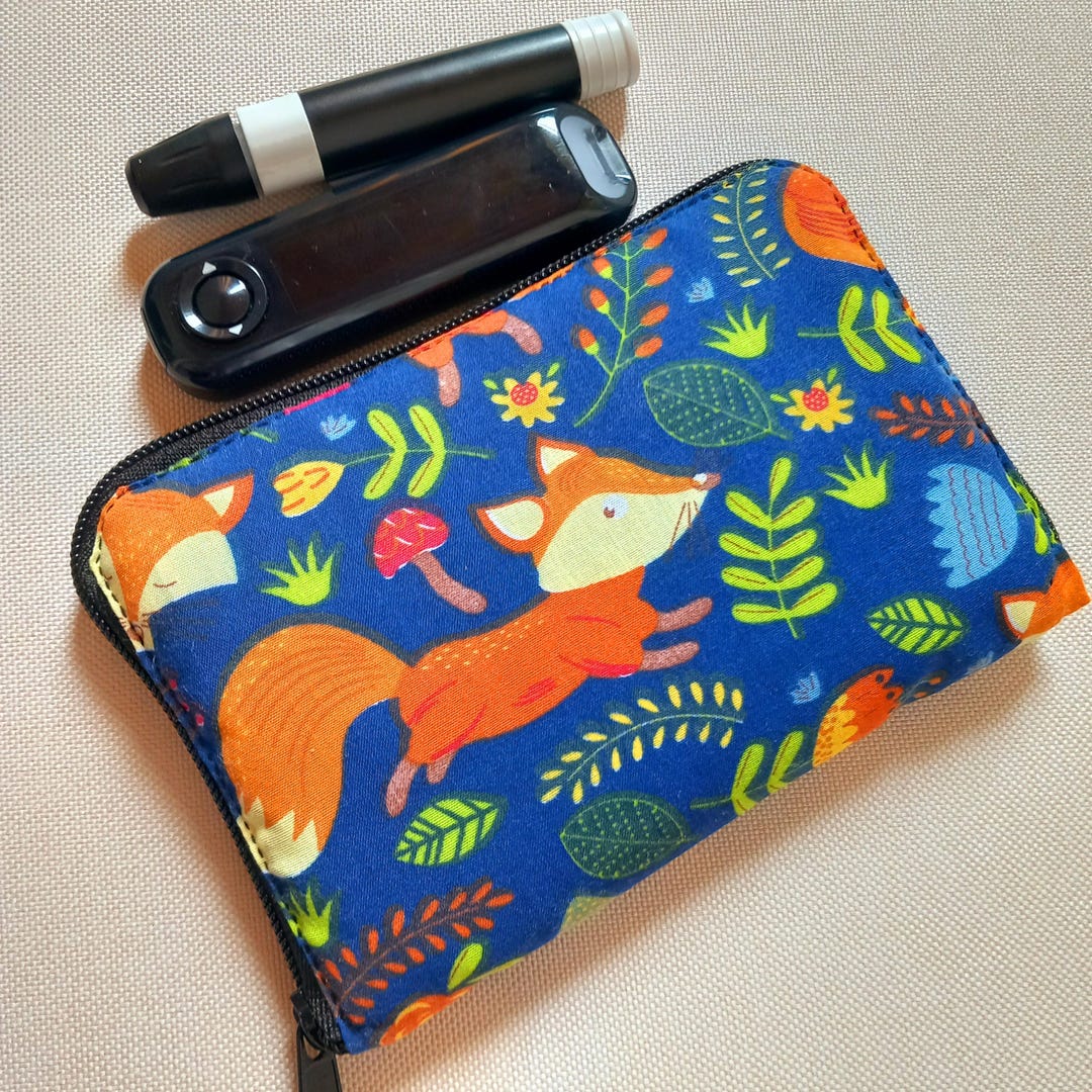 Diabetes Blood Glucose Meter Case Woodland Fox | Type 1 Diabetes | Type ...