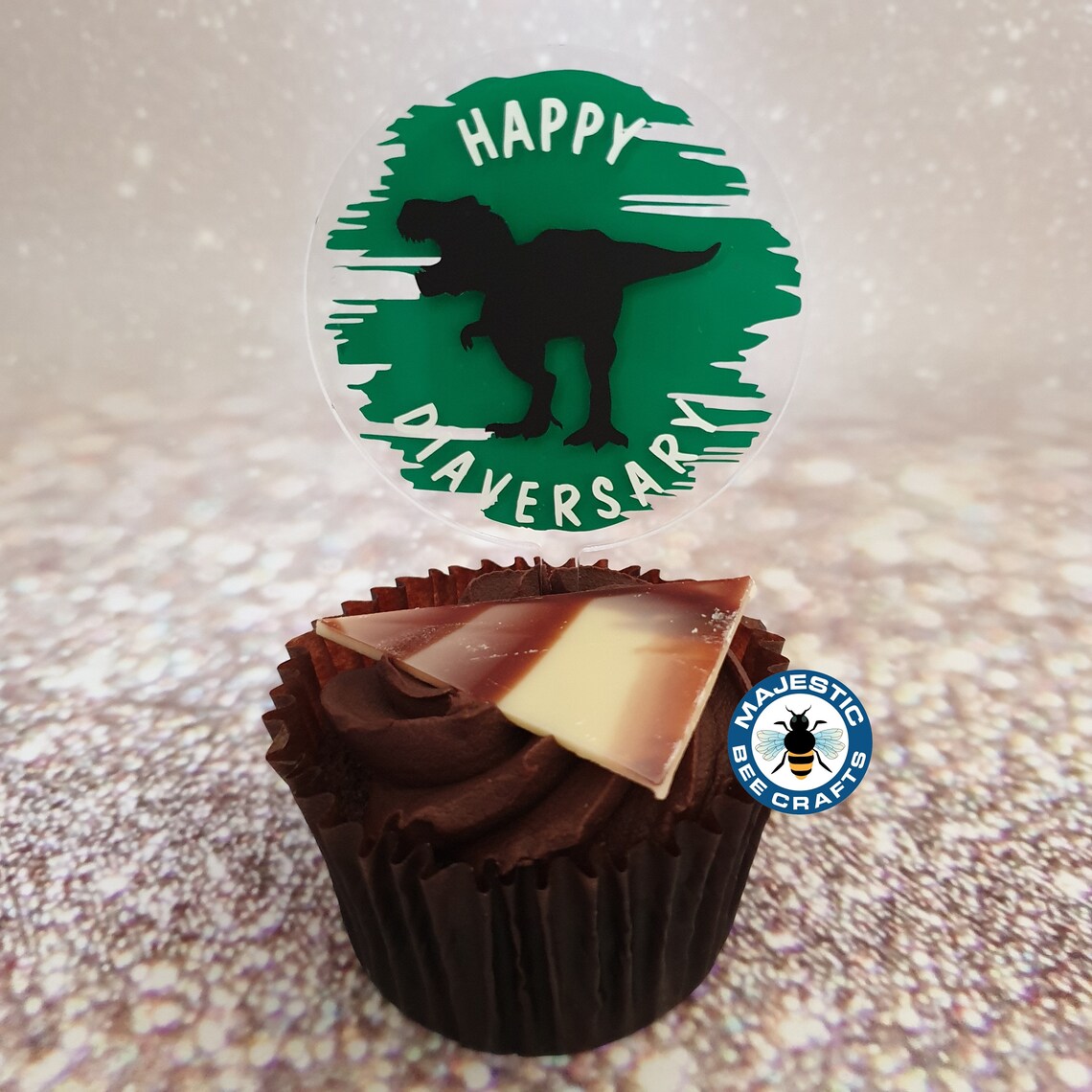 Happy Diaversary Acrylic Cupcake Toppers various Designs | Etsy