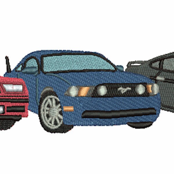 Mustang Embroidery - Etsy