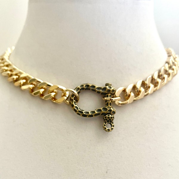 Brass Shackle - Etsy