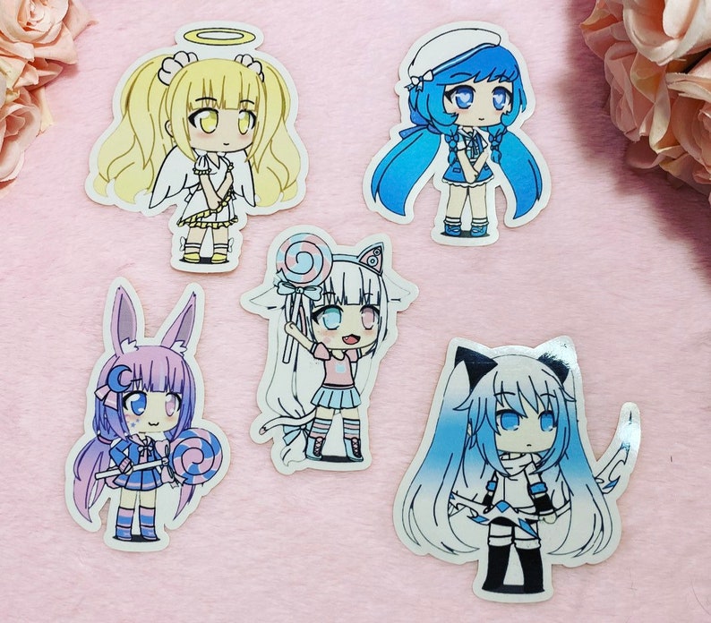 Chibi Stickers | Etsy