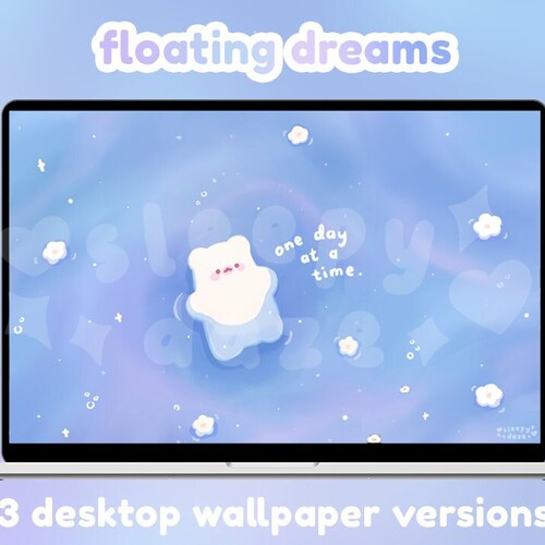 Floating Dreams Desktop Wallpaper - Etsy Canada