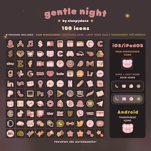 Gentle Night for Ios / Ipados / Android - Etsy