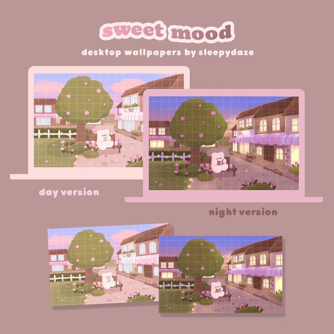 Sweet Mood Desktop Wallpaper - Etsy