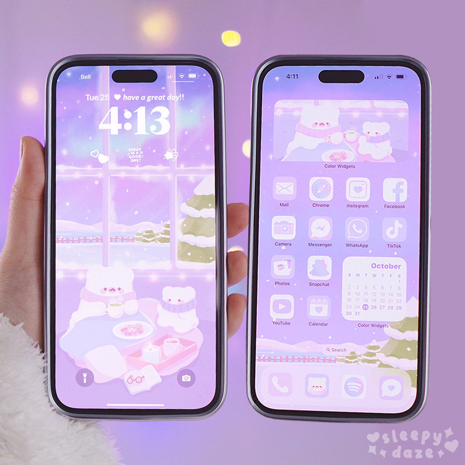 Winter Skies Ios / Ipados / Android Theme - Etsy