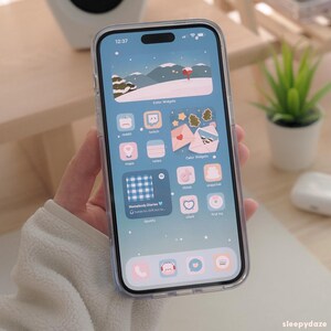 Winter Glow Ios / Ipados / Android Theme - Etsy