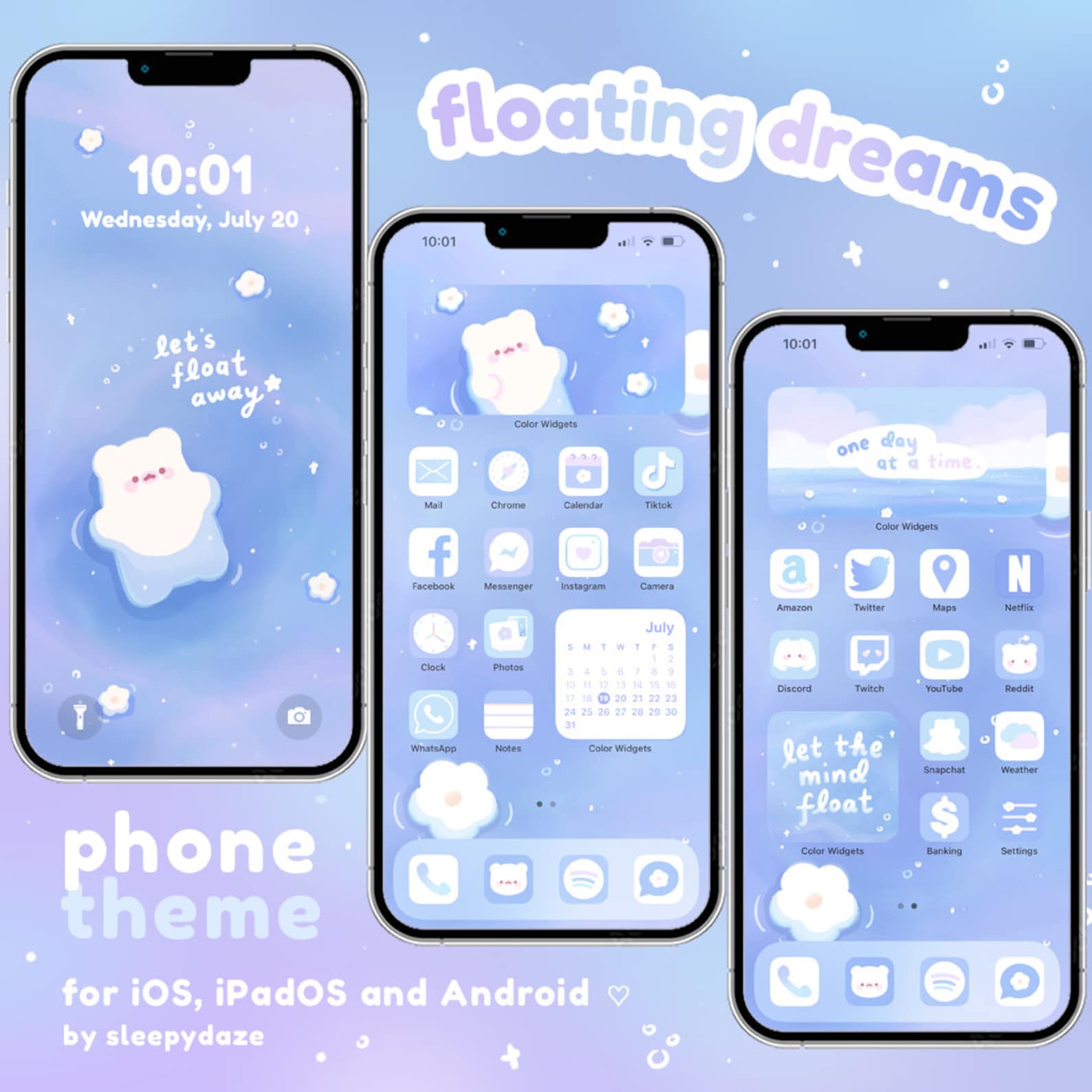 Floating Dreams Ios / Ipados / Android Theme - Etsy