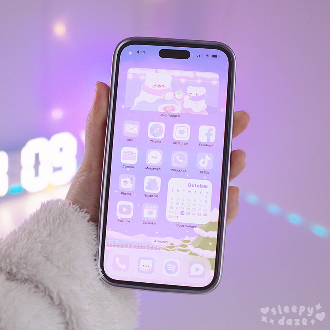 Winter Skies Ios / Ipados / Android Theme - Etsy
