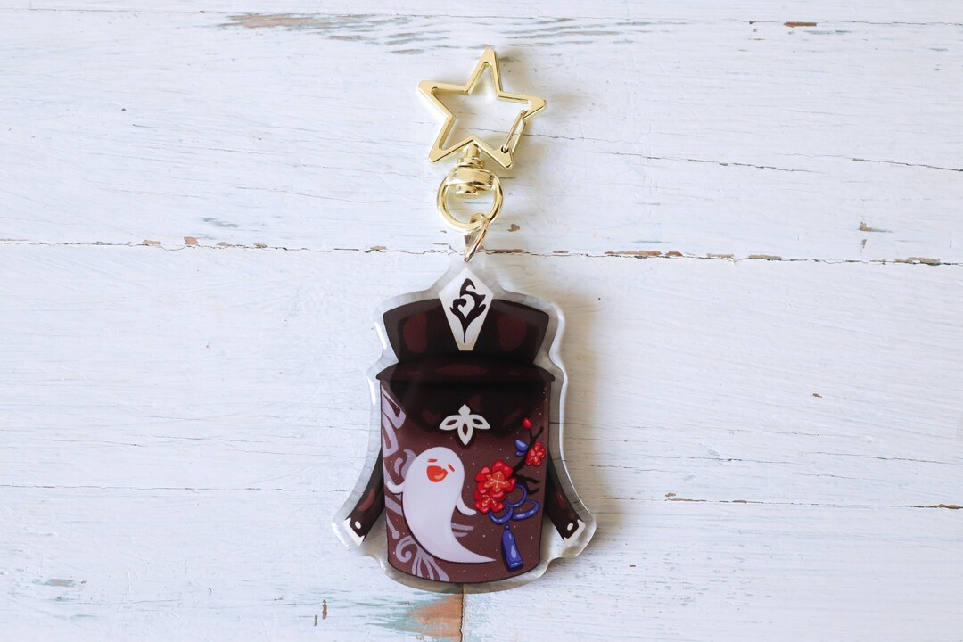 Hu Tao Charm Genshin Impact, Hu Tao, Genshin Impact Charm, Cute Charm ...