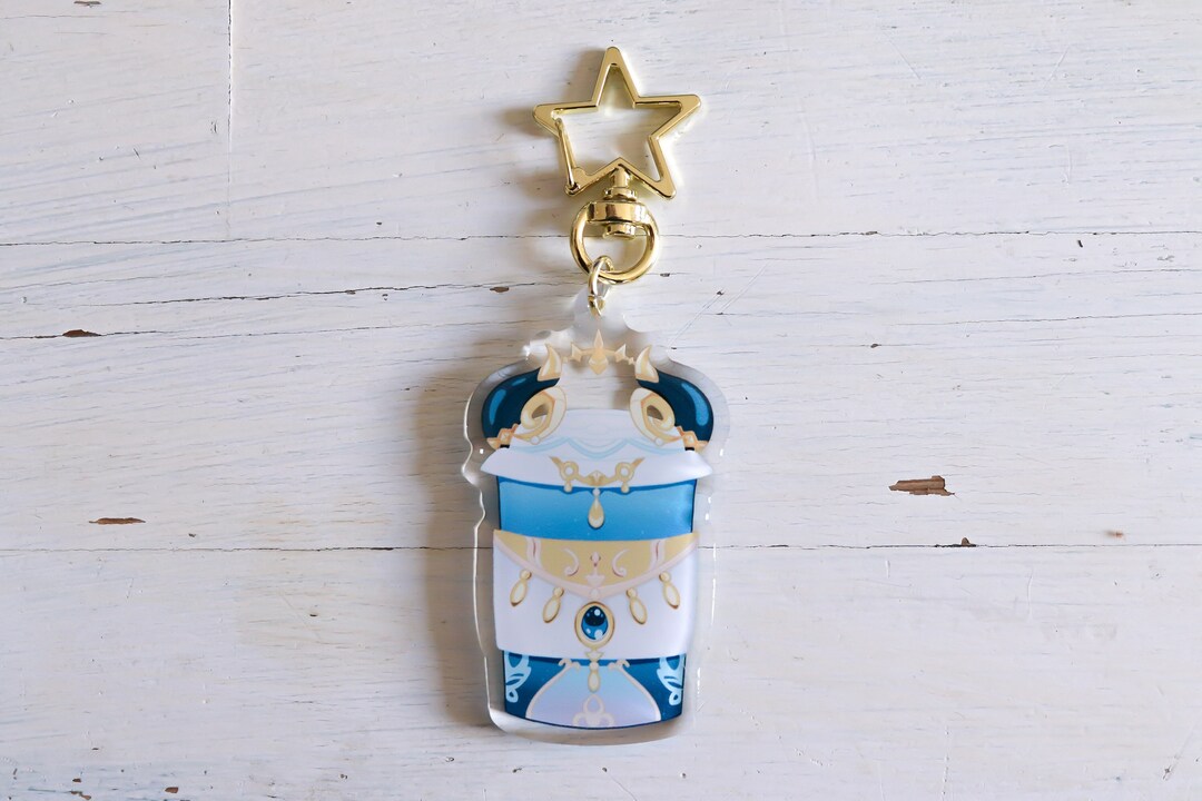 Nilou Charm Genshin Impact Keychain Nilou Fanart Cute Genshin Charm ...