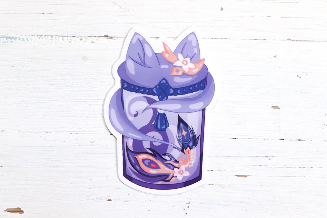 Buy Keqing Sticker Genshin Impact, Keqing, Genshin Impact Sticker, Cute ...