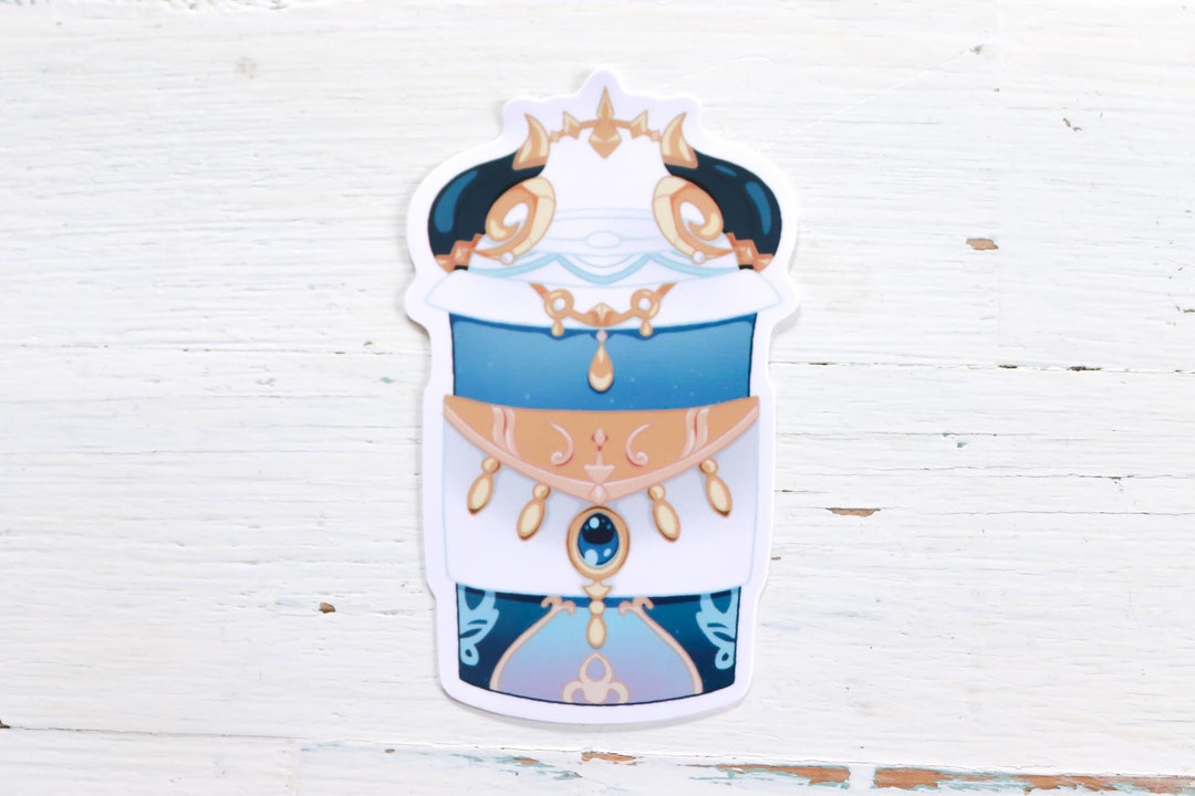 Nilou Vinyl Sticker Genshin Impact, Nilou, Genshin Impact Sticker, Cute ...