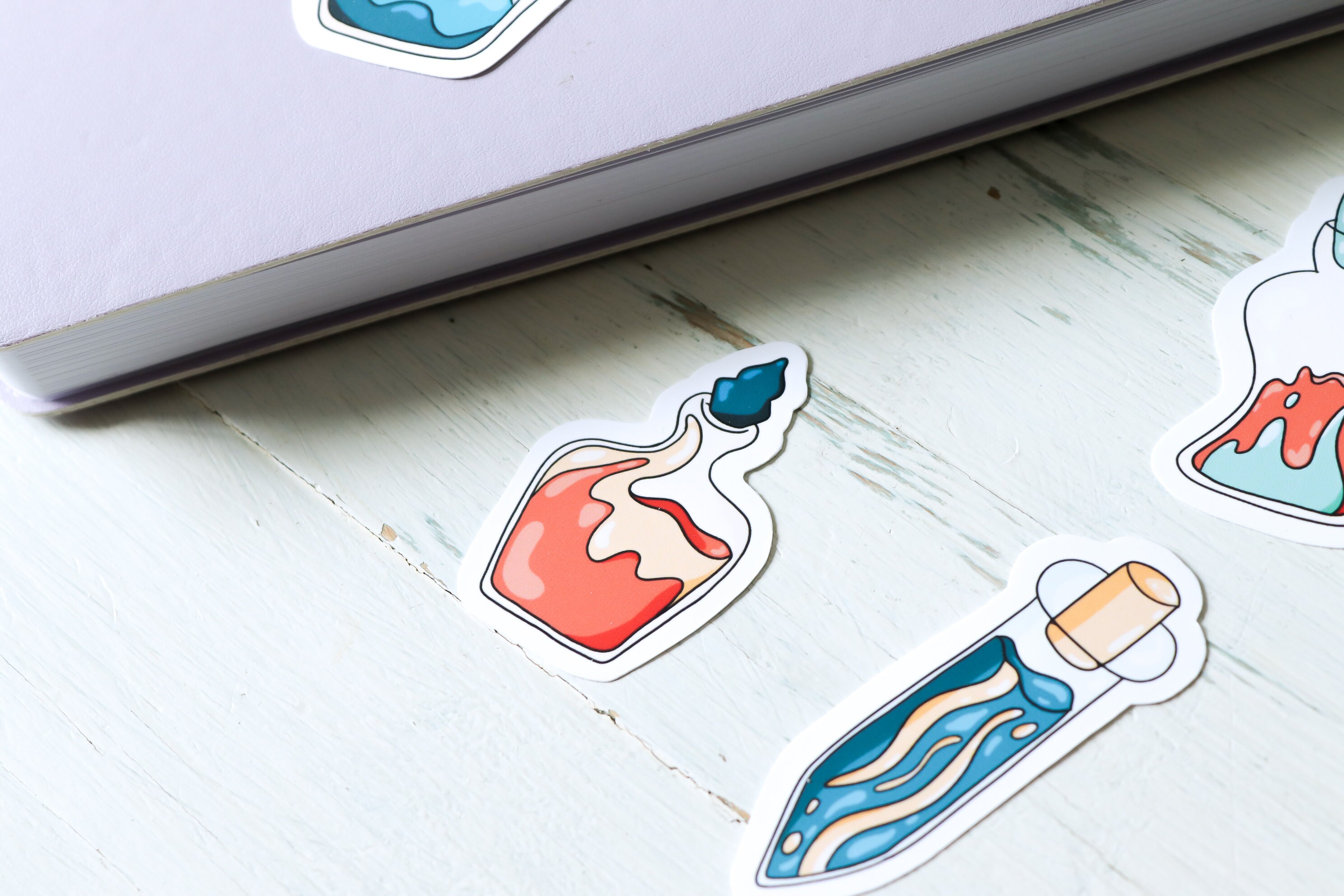 Potions Sticker Set Cute Stickers Halloween Kawaii | Etsy